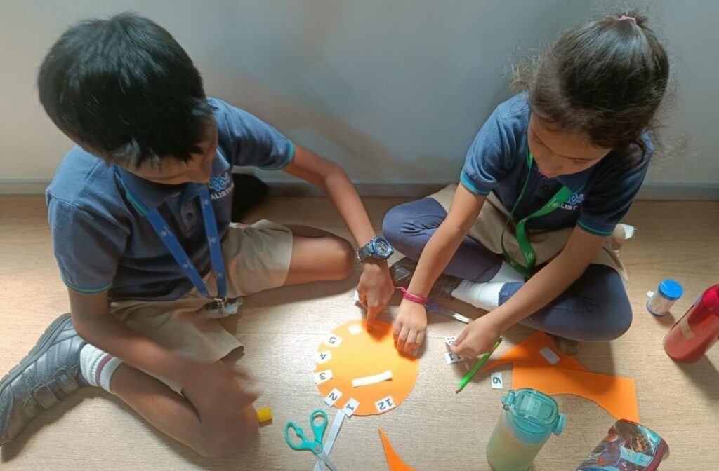 Clock Making, Grade 2 - Valistus International School