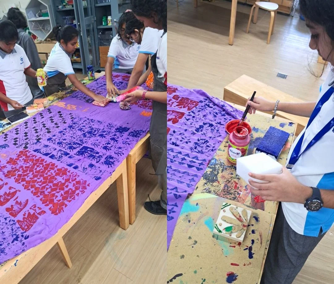 Exploring Creativity through the Visual Arts Club: Block Printing ...