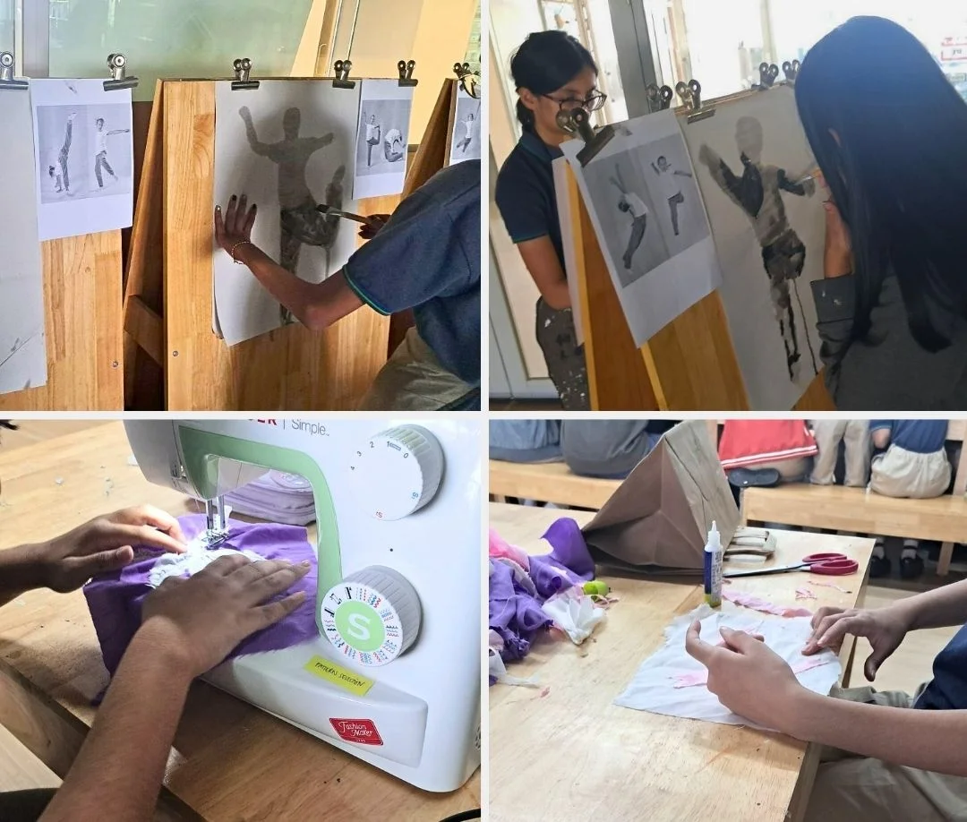 Creative learning in Visual Arts through sewing and ink techniques ...